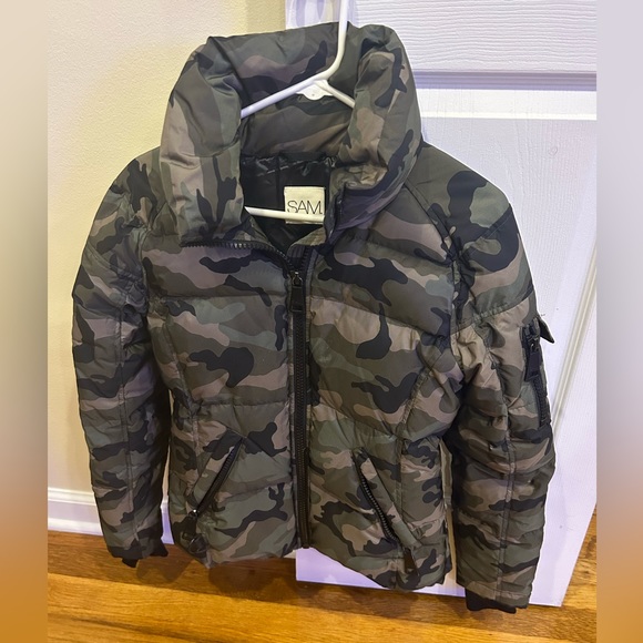 SAM. | Jackets & Coats | Sam Camo Freestyle Bomber Jacket | Poshmark